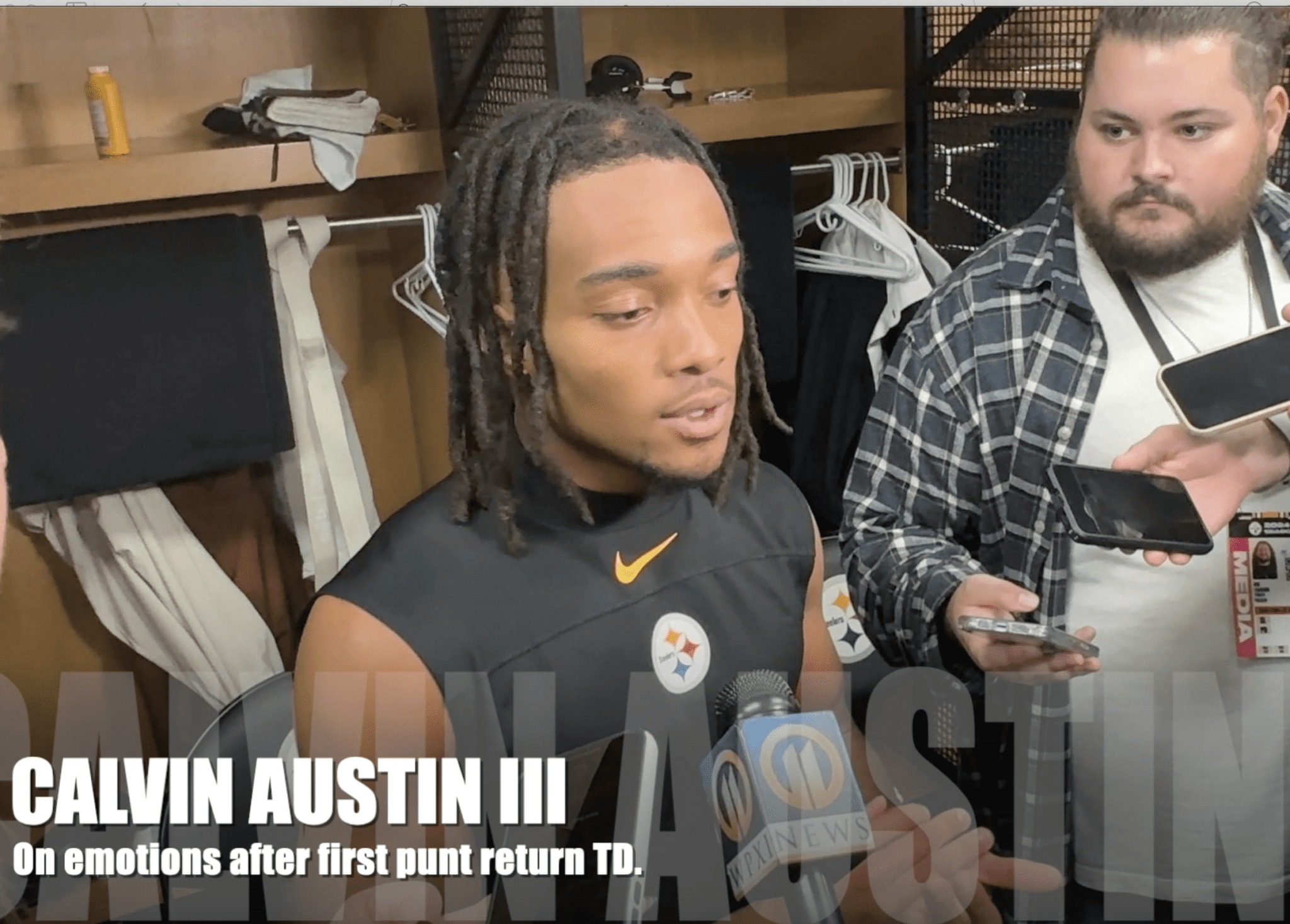 Watch: Calvin Austin III Takes 73-Yard Punt Return to House vs. Giants.. - NEWS USA