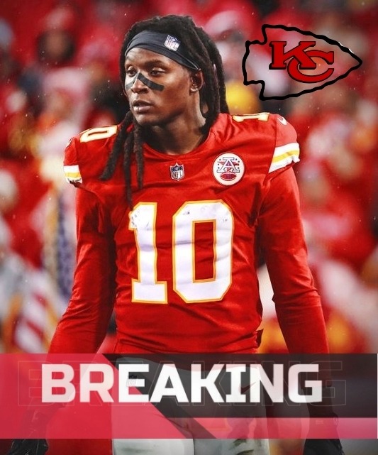 𝗕𝗥𝗘𝗔𝗞𝗜𝗡𝗚: Tyreek Hill posts cryptic tweet after DeAndre Hopkins trade to Chiefs - NEWS USA