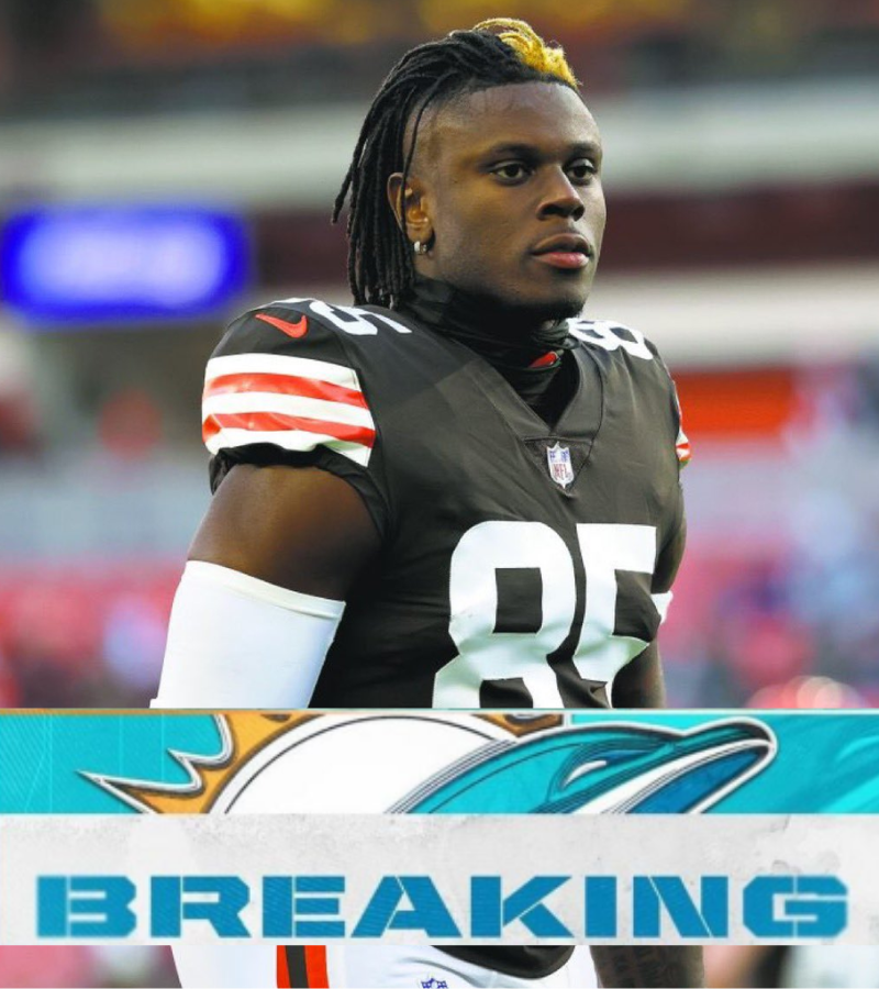 𝗕𝗥𝗘𝗔𝗞𝗜𝗡𝗚: Dolphins Eyeing Browns Star for Hometown Reunion - NEWS USA