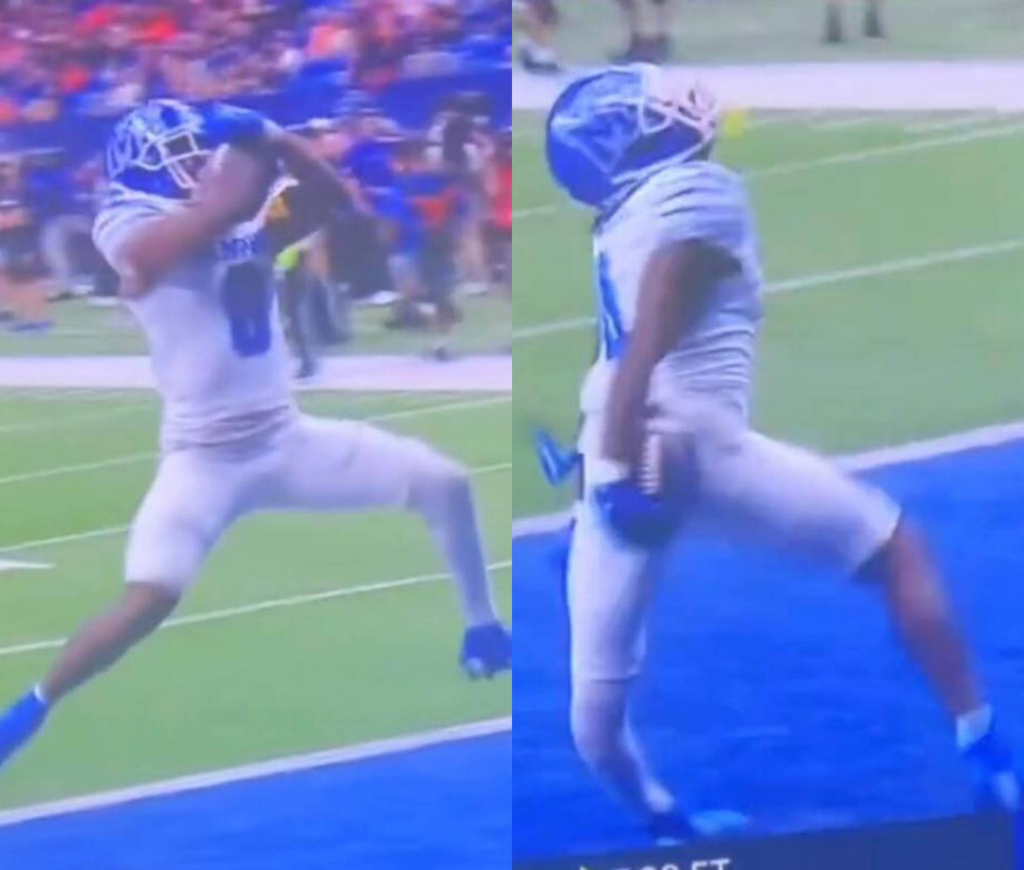 Memphis Wide Receiver Suffers Gruesome Injury After His Knee Bent In A ...