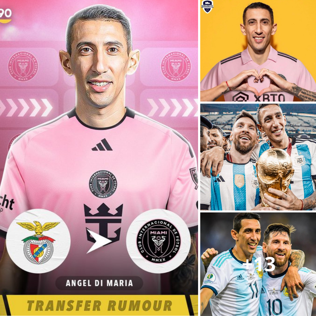 🚨🇦🇷 OFFICIAL: Angel Di Maria will join Inter Miami as a summer energy ...