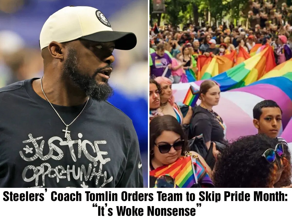 Steelers’ Coach Sparks Controversy by Banning Pride Month Activities: A ...