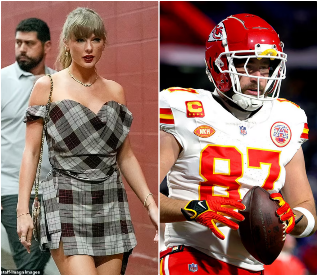 Taylor Swift skips Travis Kelce and Chiefs' game in Buffalo - despite only being a 40-minute ...